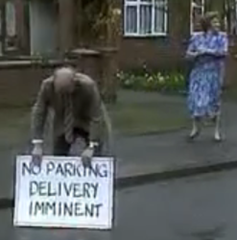 Knitting Sweaters & Sitting Still: Delivery Imminent